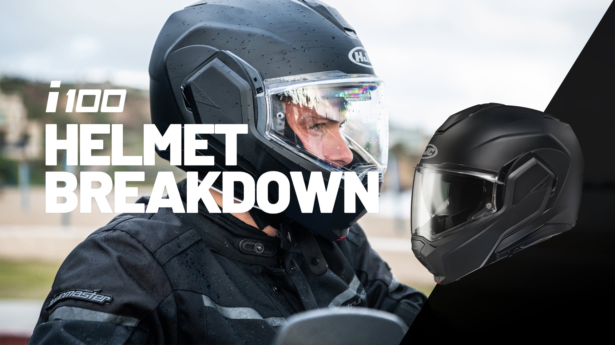 i100 MODULAR MOTORCYCLE HELMET – HJC HELMETS EUROPE