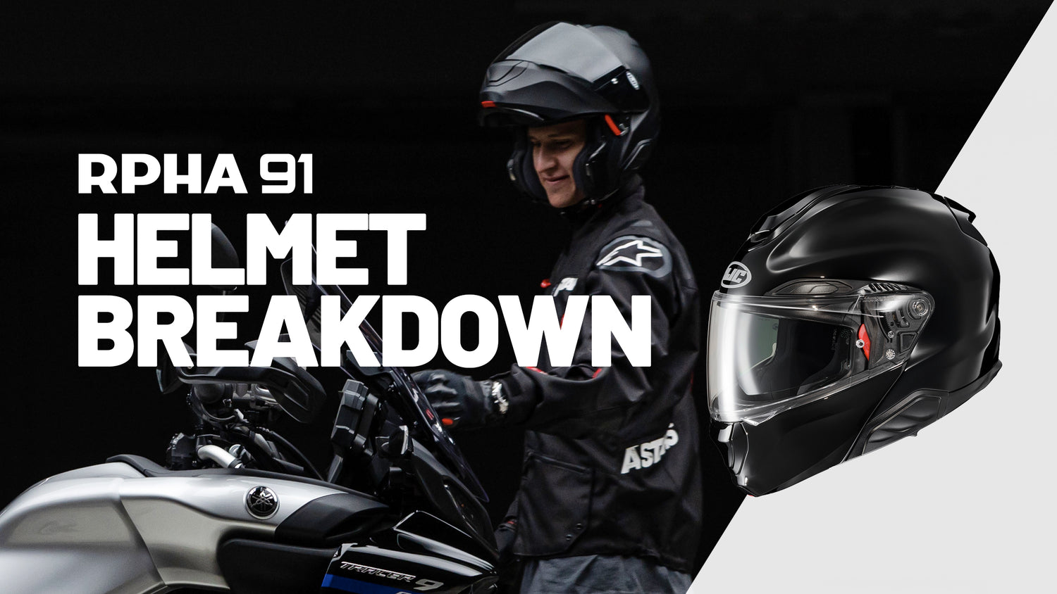 RPHA 91 PREMIUM MODULAR MOTORCYCLE HELMET – HJC HELMETS EUROPE